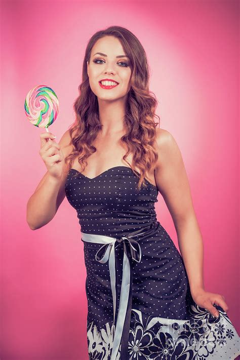 Pin Up Candy Girl Photograph By Amanda Elwell