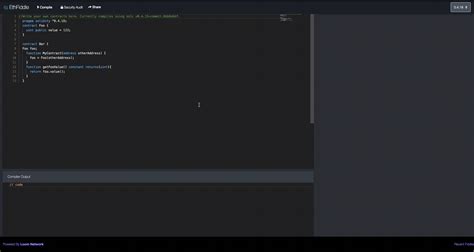 solidity how to send receive data from one smart contract to