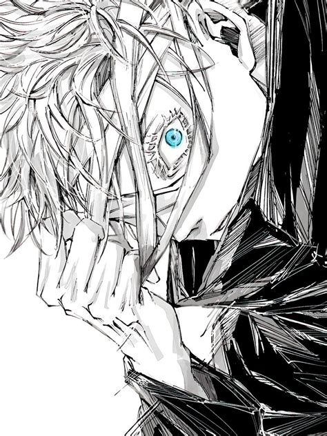 Art Print Jujutsu Kaisen Gojo Satoru By Buddywish Goji Satoru Manga