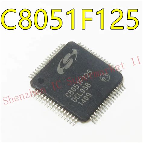 C8051F125 GQR C8051F125 QFP64 Mixed Signal ISP Flash MCU Family Integrated Circuits AliExpress