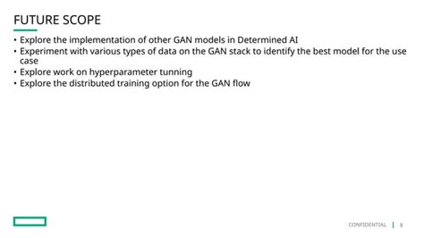Exploring Gan Architecture Using Determined Ai Ppt