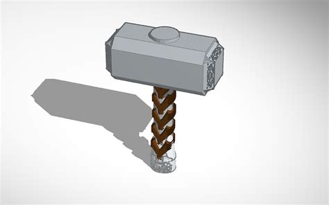 3d Design Mjölnir Tinkercad