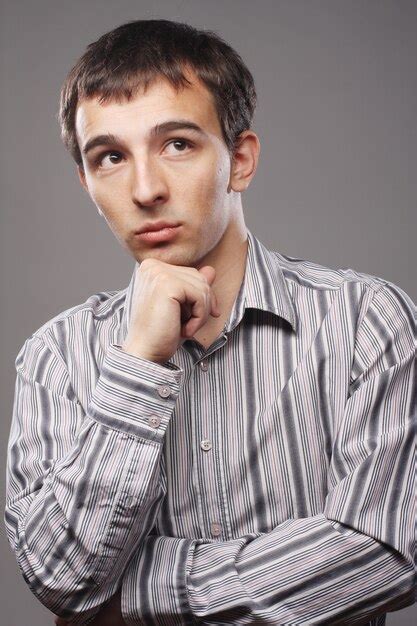 Premium Photo Casual Man Thinking