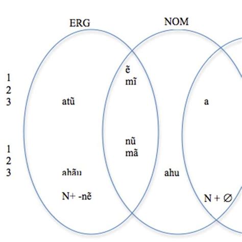 Morphological Syncretism Of Case Forms In Yawanawa Download Scientific Diagram