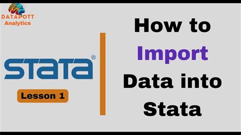 1 How To Import Excel And Csv Data Into Stata Ii Introduction To Stata