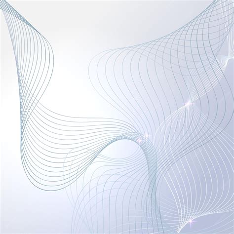 부드러운 그라데이션 사각형 추상 배경 편안하고 고요한 예술 Eas와 흐르는 회색 곡선 모양 프리미엄 벡터