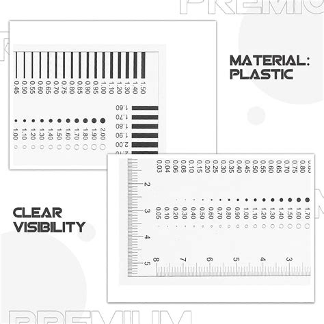 High Precision Sec Size Estimation Chart Transparency Flaw Detection