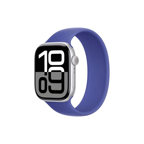 애플 워치 mm GPS 실버 알루미늄 케이스 솔로 루프 울트라마린 국내 정식 발매 제품 Apple KREAM