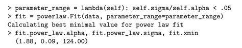 powerlaw：用于分析幂律分布的python库 powerlaw python csdn博客