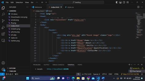 salwa ali akbar on linkedin webdevelopment internship html css