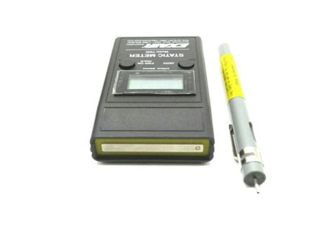 NEW EXAIR DIGITAL STATIC METER W HARD CASE AND STATIC BAR CHECKER SB Industrial Supply Inc
