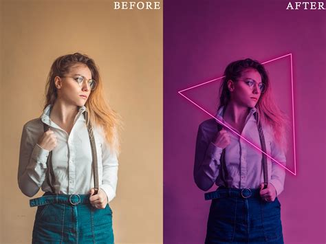 NEON EFFECT On Behance