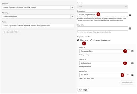 set up adobe target with platform web sdk adobe data collection