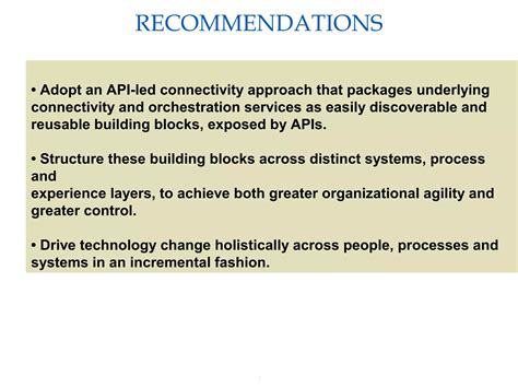 Mule Api Led Connectivity Ppt