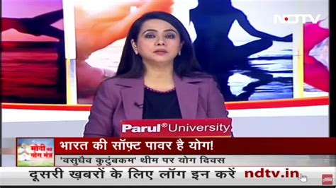 International Yoga Day 2023 With Ndtvindia Sharan Khanna