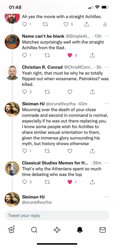 Literally About Achilles R AchillesAndHisPal