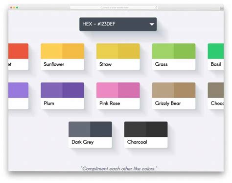Best Color Palette CSS Designs UiCookies