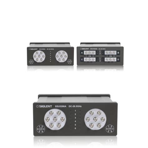 China Siglent Single Pole Six Throw Mechanical RF Switches Multi Port