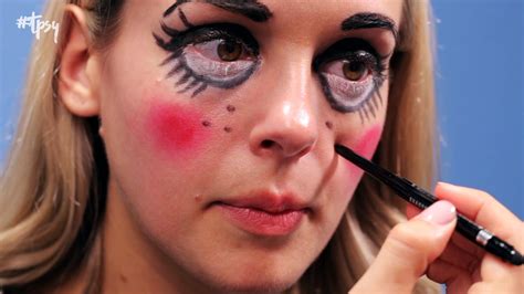 Creepy Doll Makeup Step By Step Creepy Doll Makeup Step By Step