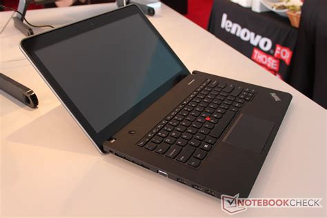 Lenovo Showcases Edge E E Business Notebooks NotebookCheck Net News