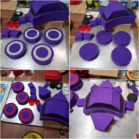 My Shelldon From Rottmnt Is Finished Hes Completely Made Out Of Cardboard Except His Eyes I