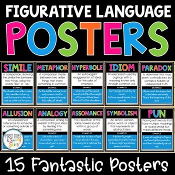 Figurative Language Posters Pdf