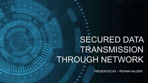 Secured Data Transmission Pptx Internet Computing