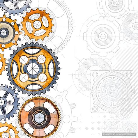 齿轮机械元素背景图设计图 背景底纹 底纹边框 设计图库 昵图网