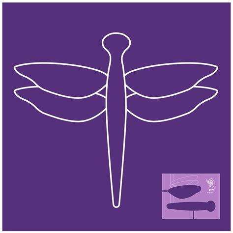 Dragonfly Template Printable
