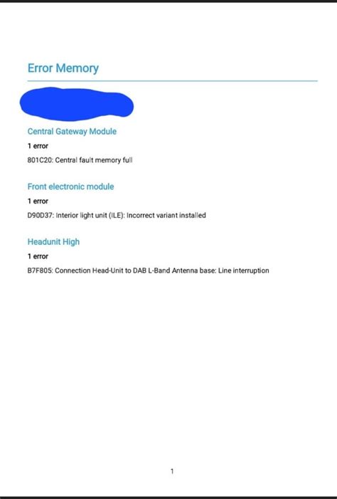 Error Code Help Please Rbmw