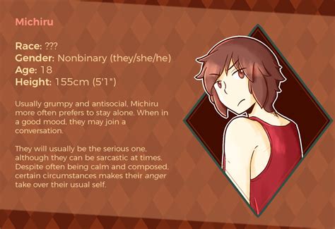 Character Profile Michiru By Bluejaypace On Deviantart