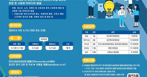 한국사회보장정보원 국민행복서비스 발굴 창업 경진대회 개최