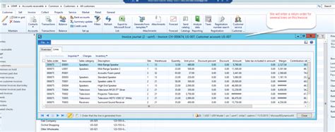easily create a return order in dynamics ax 2012 stoneridge software
