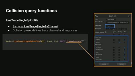 【UE5】コリジョン管理・処理に関する講演メモ・補足 : Collision Data in UE5: Practical Tips for Managing Collision ...