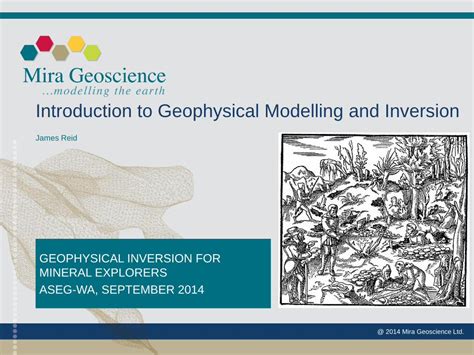 Pdf Introduction To Geophysical Modelling And Inversion An · Introduction To Geophysical