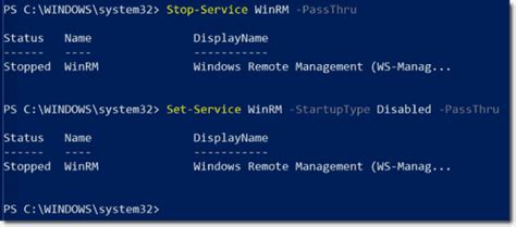 Disable Powershell Remoting Disable Psremoting Winrm Listener