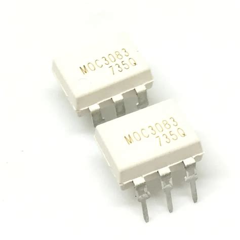 10pcs Moc3083 Moc3083 Dip 6 In Connectors From Lights And Lighting On