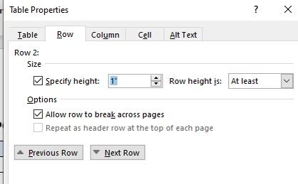 7 1 Formatting Tables With MS Word LO Writer