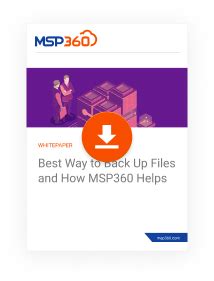 File Vs Image Level Backup How To Choose