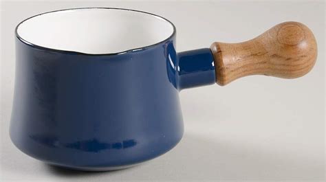 Kobenstyle Blue Midnight Blue Open Metal Butter Warmer By Dansk