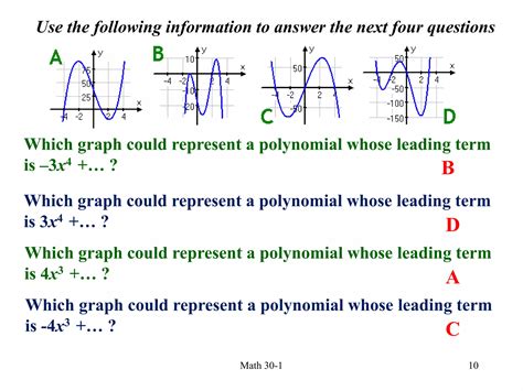 31 Characteristics Of Polynomial Functionspptx Physics Science