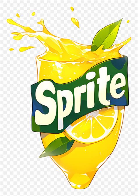 Sprite Scratch Sprite Logo With Lemon Splash Png 2532x3604px