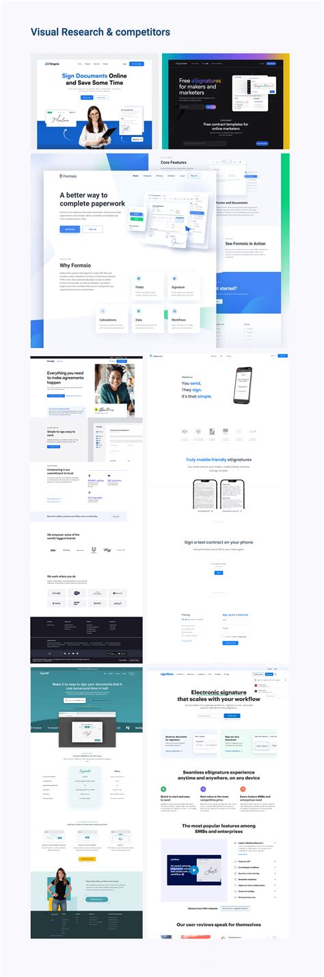UI UX Design Landing Page Behance