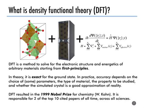 Combining Density Functional Theory Calculations Supercomputing And