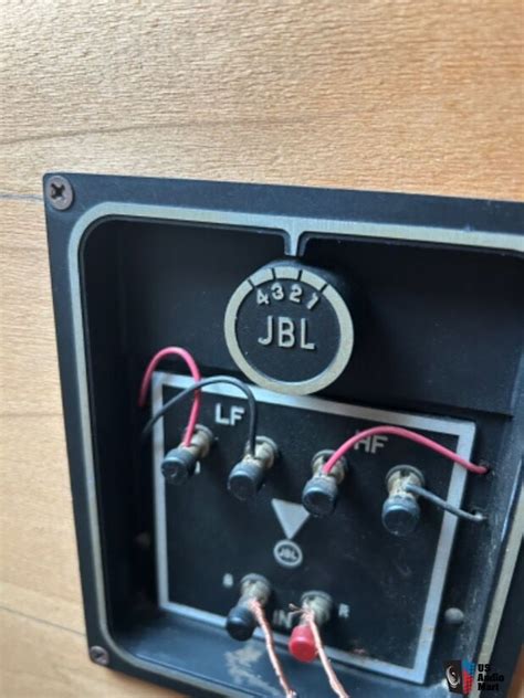 JBL Vintage Speakers 030 System In Custom Built Cabinets Photo