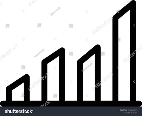 Graph Vector Illustration On Transparent Background Stock Vector Royalty Free