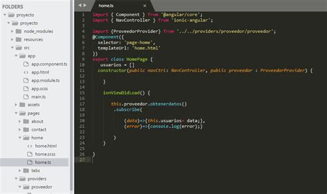 Ionic 3 Angular 4 Como Leer Datos Json Y Mostarlos En Una AplicaciÓn