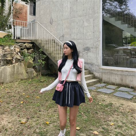 쁘띠 플레어 밴딩 끈 치마 벌룬느낌펌킨스커트미니숏꾸안꾸 에이블리