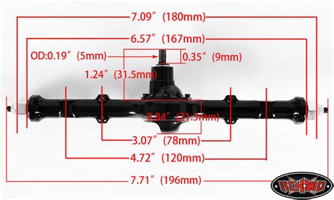 Looking For A Solid Rear Axle Similar Size To Yota With Diff RCCrawler