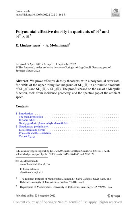 Polynomial Effective Density In Quotients Of { Mathbb {h}} 3 And { Mathbb {h}} 2 Times